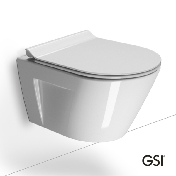 NORM/50 Swirlflush® White Glossy ΜΕ ΚΑΛΥΜΜΑ Soft Close, GSI – Steriotis ...